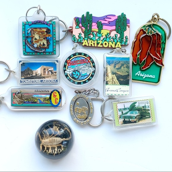 Holiday | Vintage Arizona Sedona Tombstone Keychains | Poshmark